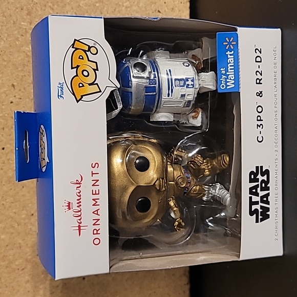 Funko | Holiday | Hallmark Funko Pop Star Wars C3po And R2d2 Ornaments ...